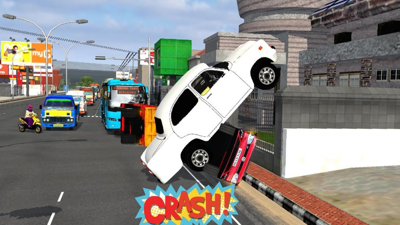 Dangerous Ambassador Car Mod In Bus Simulator Indonesia - Bussid Car ...