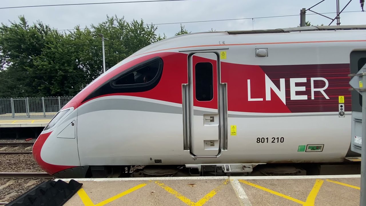 Class 801 Azuma | 801210 | LNER | Stevenage | 19/09/21 - YouTube