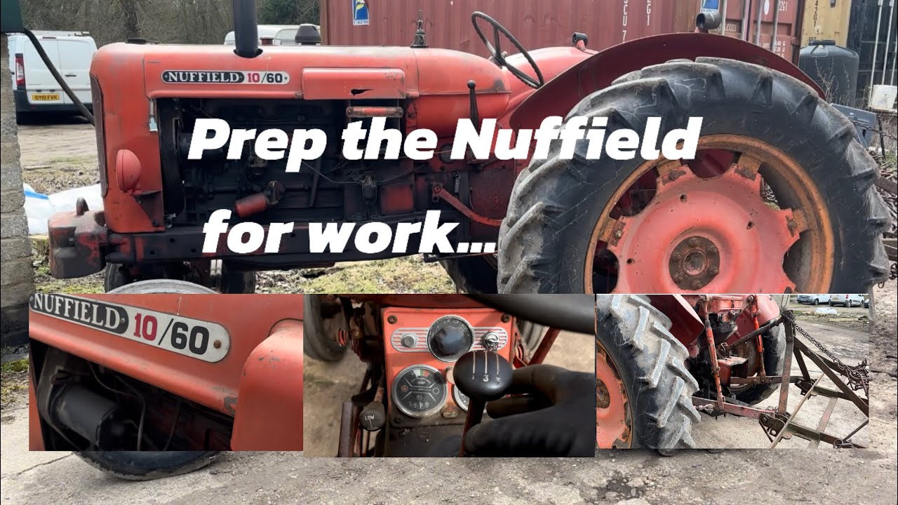 Nuffield going to work… - YouTube