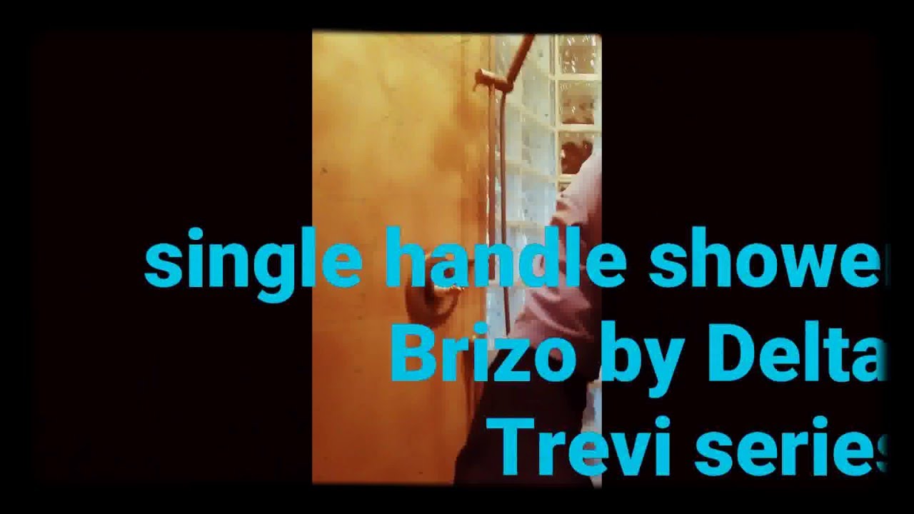 Brizo, Trevi single hdl shower valve - YouTube