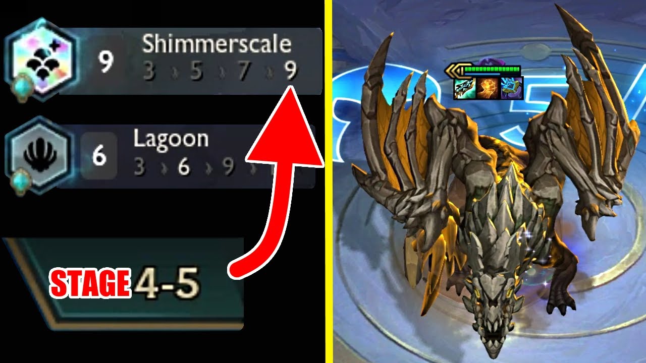 9 Shimmerscale + 6 Lagoon at Stage 4-5 = free 3 Star Terra! | Set 7.5 ...