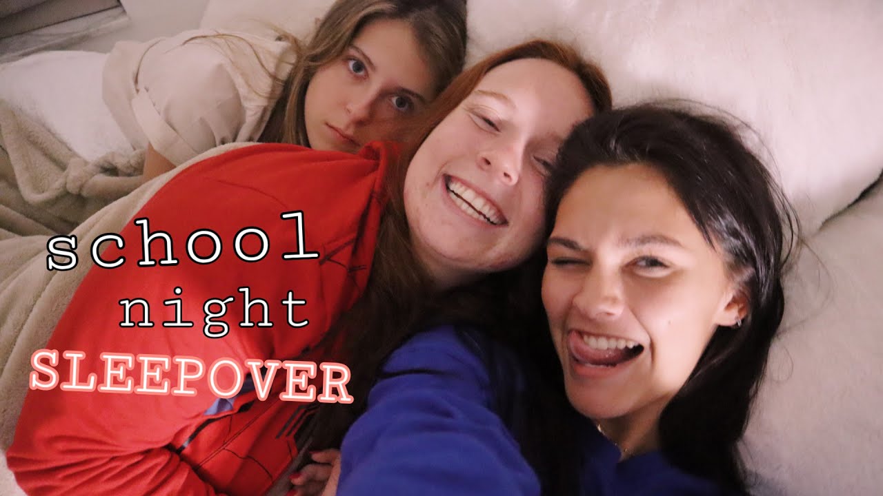 we had a sleepover during a school night.. first time ever - YouTube