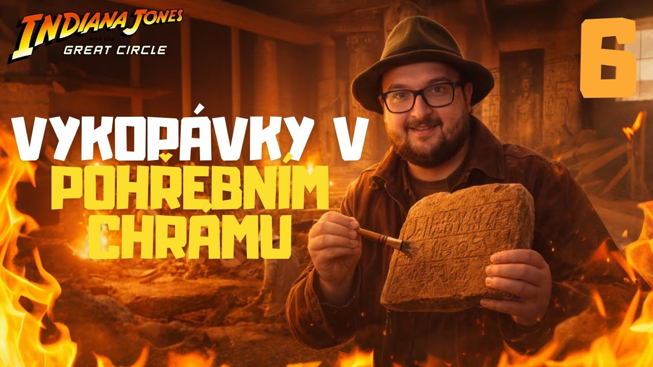 Vykopávky v pohřebním chrámu - Indiana Jones and the great circle ...