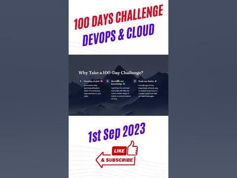 🚀 DevOps & Cloud 100-Day Challenge: Learn, Transform, Excel!! 🚀 #devops-challenge ...