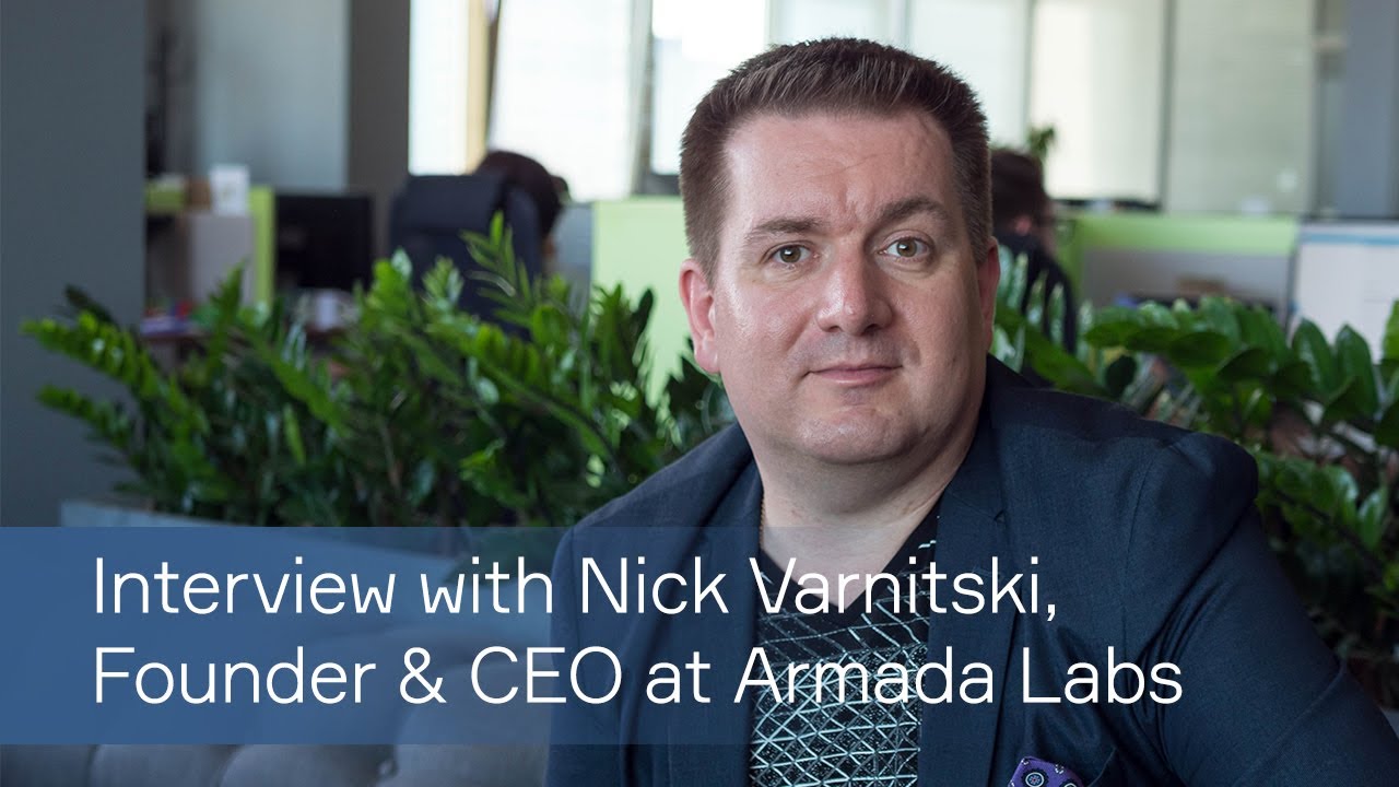 Interview with Nick Varnitski, Founder & CEO at Armada Labs - YouTube