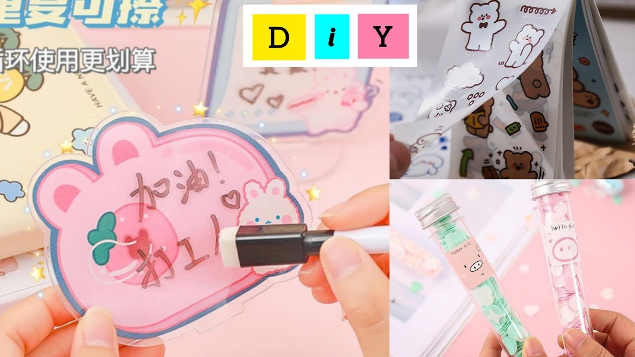 🌼easy paper craft / paper craft / school hacks /easy to make / DIY ...