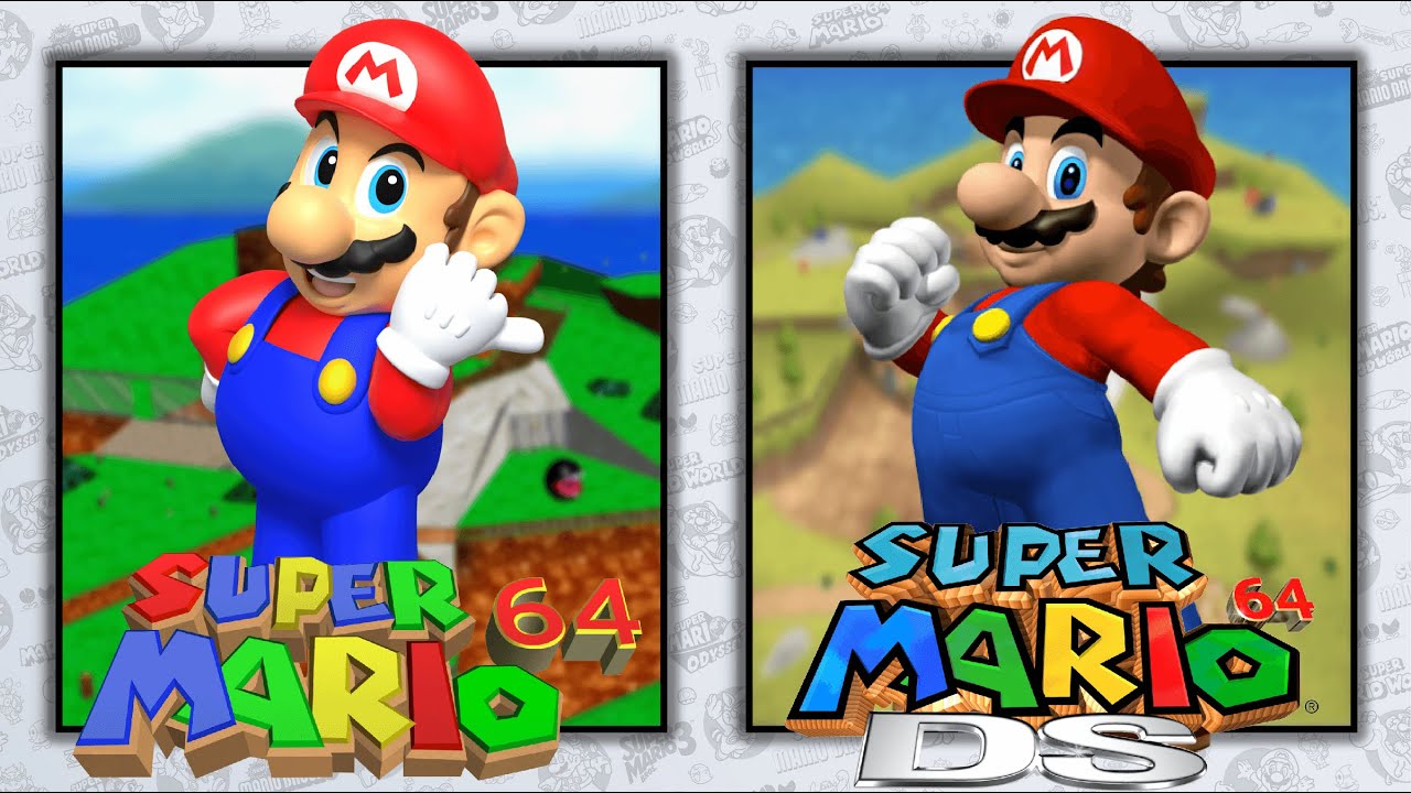 Mario in 1996 & 2004 - Voice Comparison - YouTube