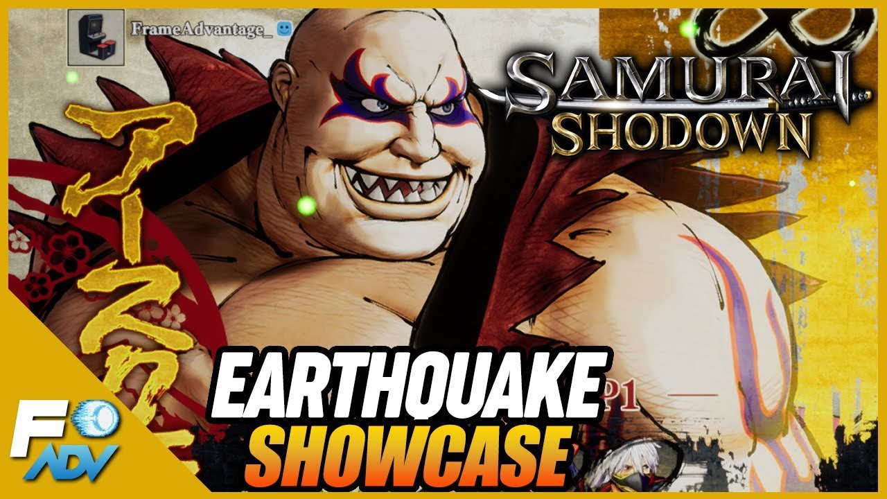 Earthquake Character Showcase - Samurai Shodown - YouTube