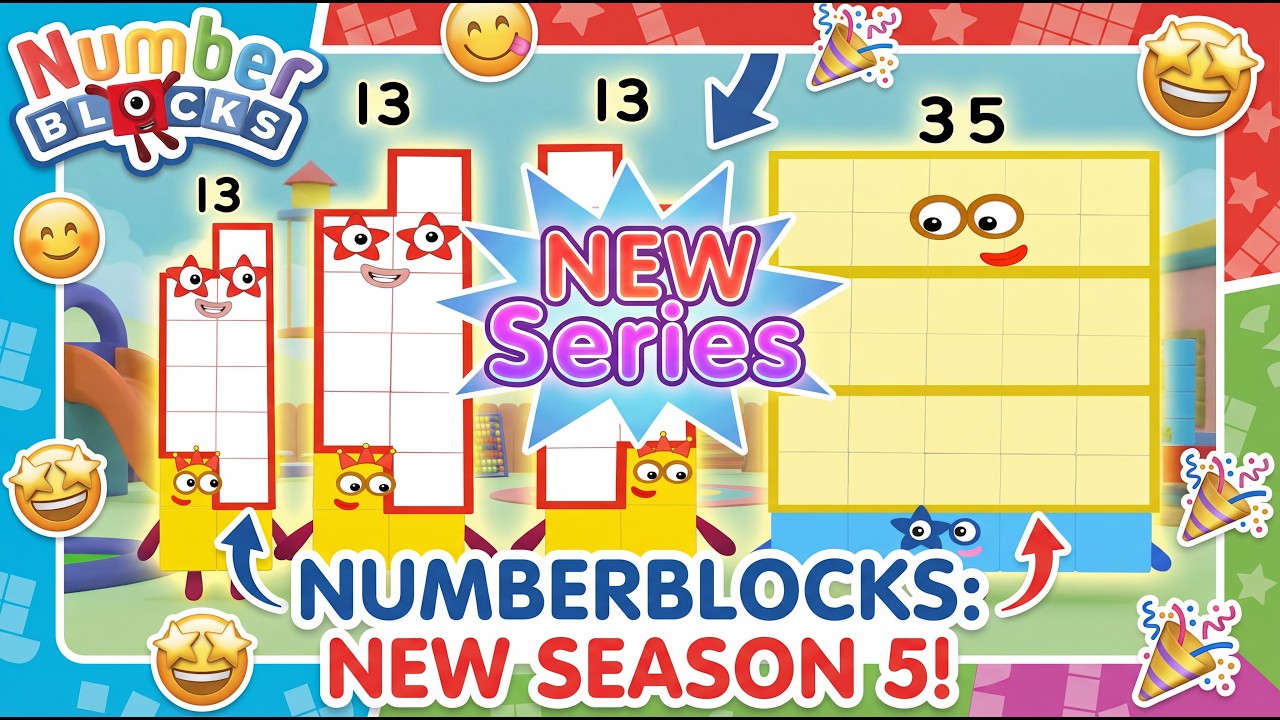 Numberblocks Math: Learn Adding Numbers | Numberblocks Sneezes | LEVEL ...