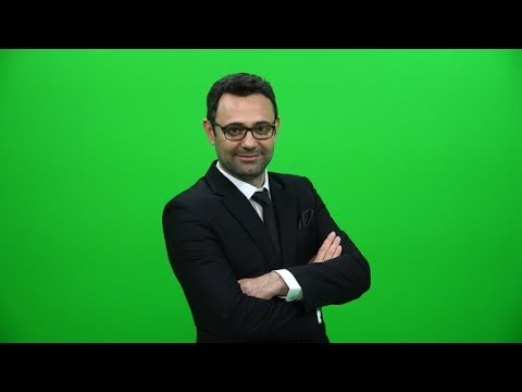 Portrait of Businessman On Green Screen | Stock Footage - Videohive ...