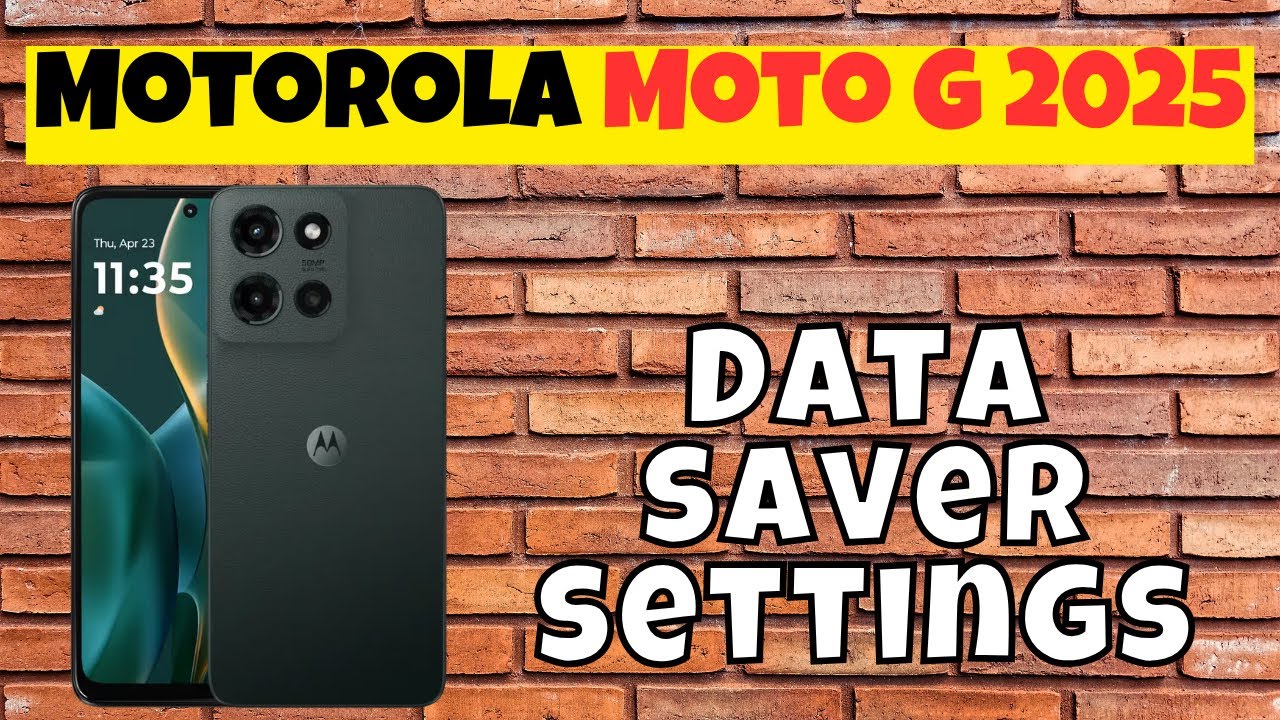 Motorola Moto G 2025 Data Saver || How to use data saver || Data saver ...