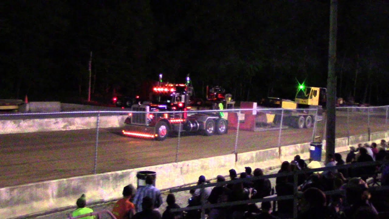 Listie PA Semi Truck Pull 6-14-13 Brant Coleman - YouTube