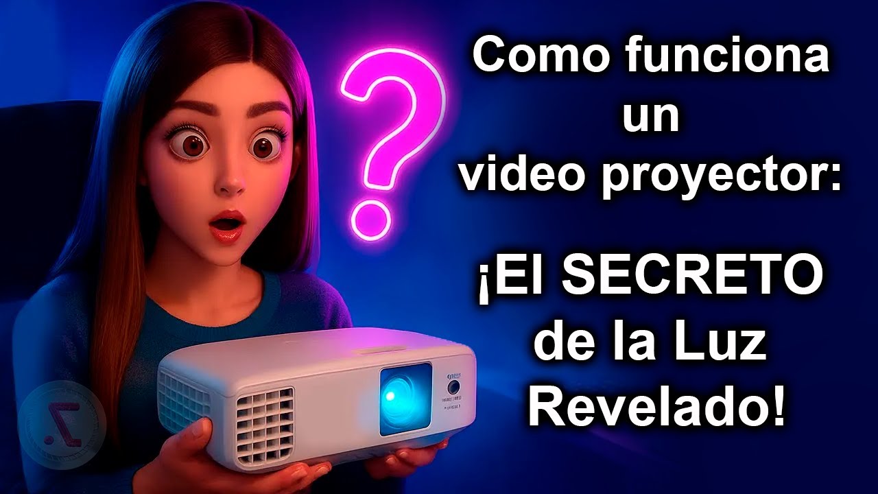 Cómo funciona un video Proyector: ¡El SECRETO de la Luz Revelado! - YouTube