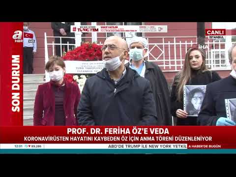 Dünyaca ünlü Türk Patolog Prof. Dr. Feriha Öz için anma töreni düzenlendi