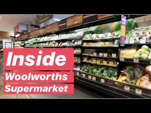 INSIDE WOOLWORTHS SUPERMARKET - walk tour inside Australia's largest ...