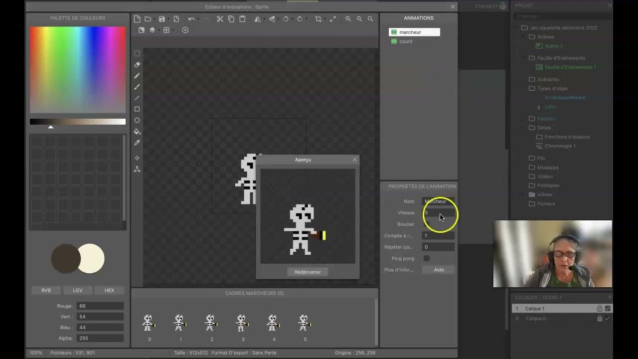 Ajouter des Animations au personnage - YouTube