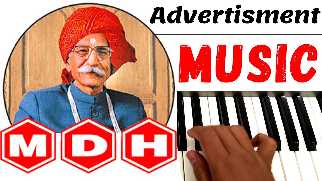 MDH Masala | TV Advertisement Music | On Keyboard - Indian TV ...