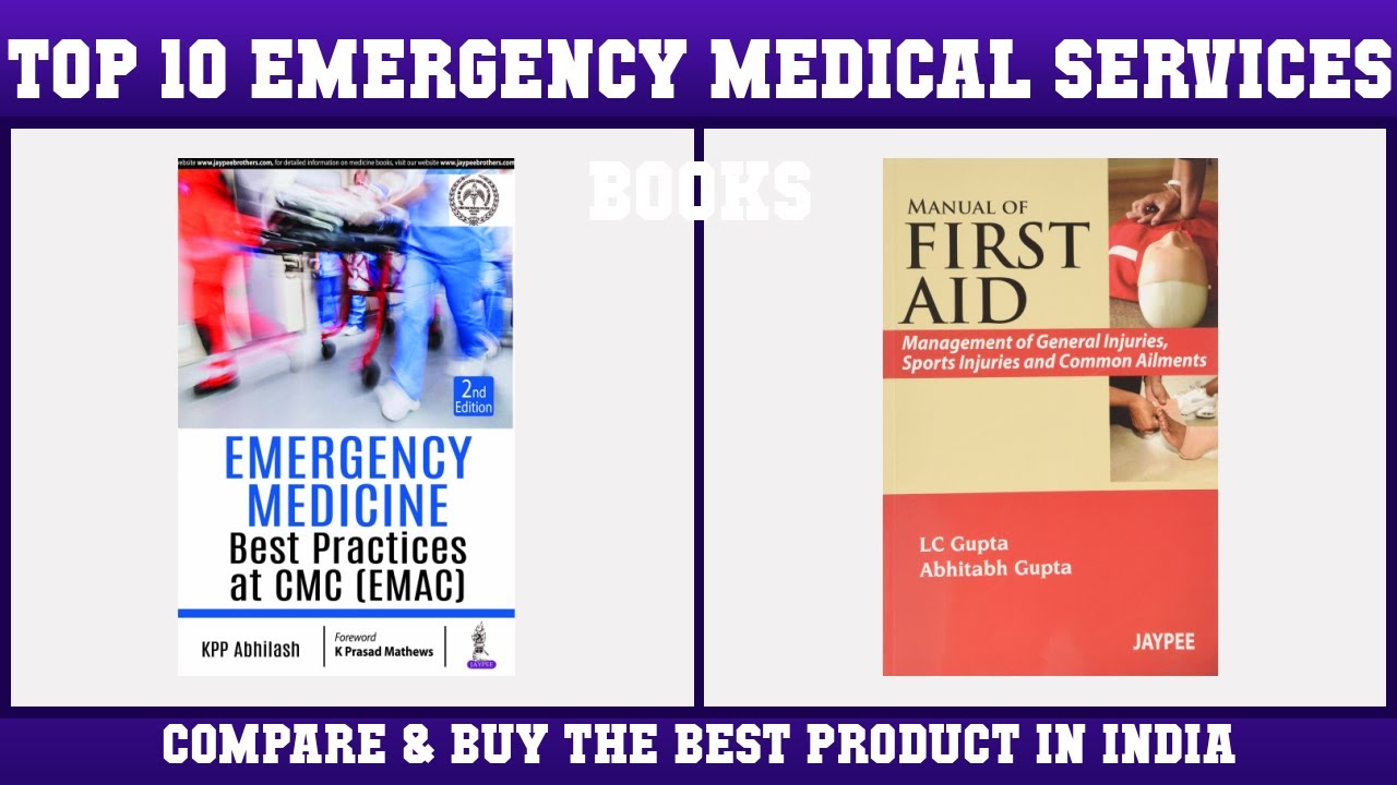 Top 10 Emergency Medical Services Books to buy in India 2021 | Price ...