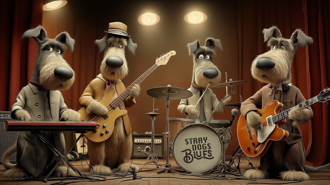 Stray Dogs Blues - Instrumental Blues - Soft Blues Playlist - SDB - YouTube