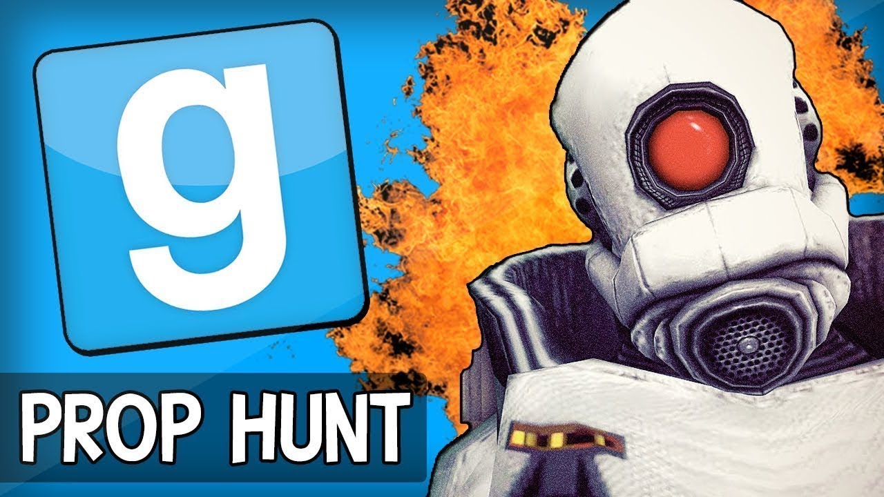 Gmod -- Prop Hunt - с другом. - YouTube