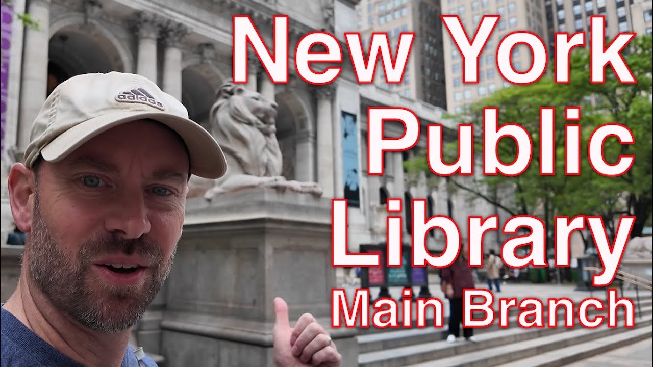 Inside the New York Public Library: An Architectural Masterpiece - YouTube