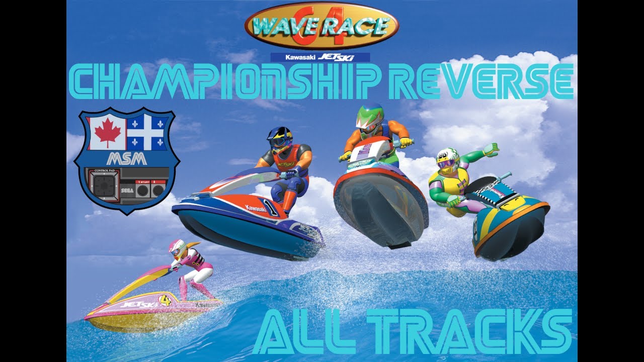 Wave Race 64 [N64/Switch] All Tracks (Championship Reverse) [14'00"774 ...