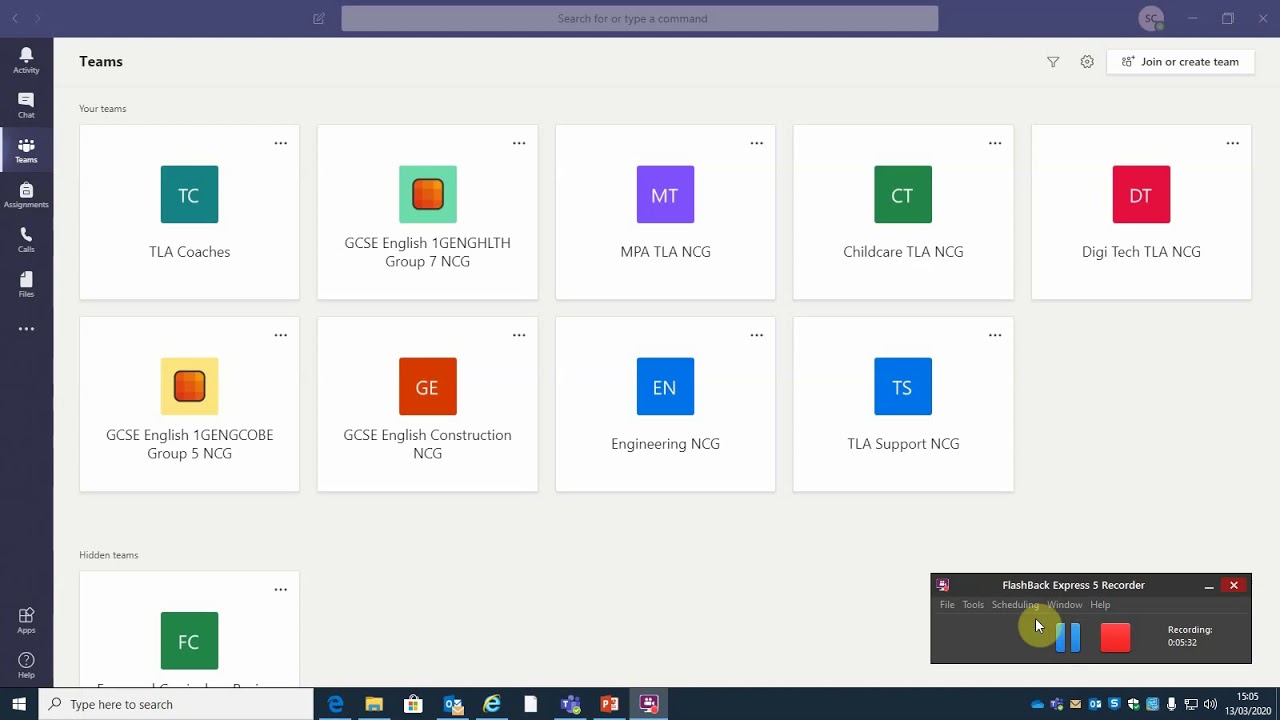 Microsoft Teams for Students - A Staff Guide - YouTube