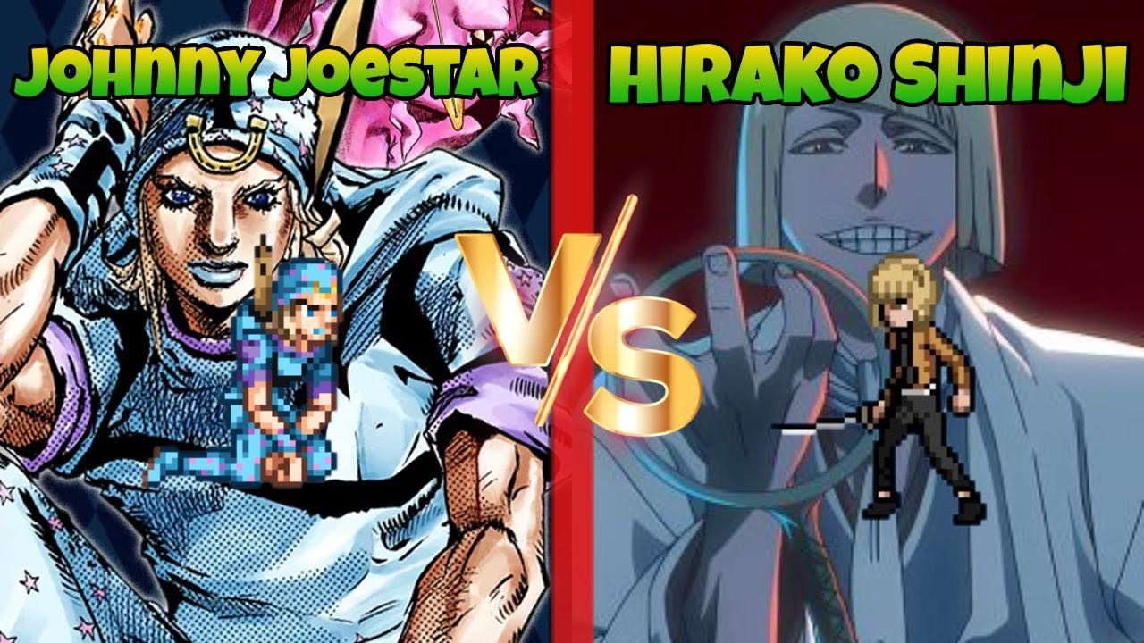 Jump Force MUGEN Johnny Joestar vs Hirako Shinji - YouTube