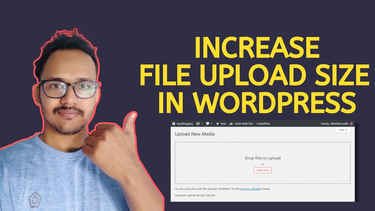 How To Increase Maximum Upload File Size In WordPress YouTube How To Increase Maximum Upload File Size In WordPress YouTube