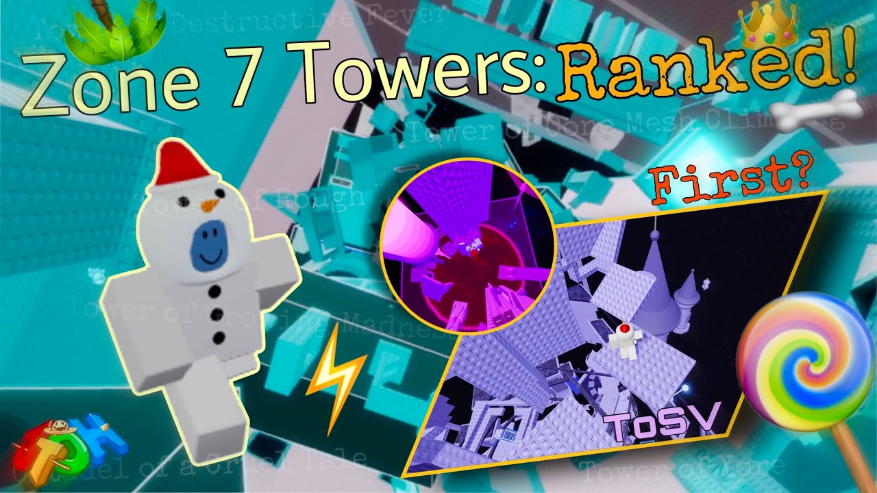 Zone 7 Towers: Ranked! | Which is the best? | Roblox JToH - YouTube