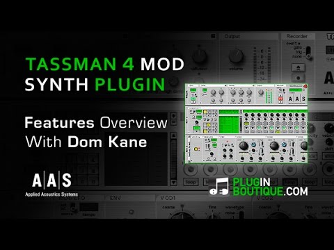 Tassman 4 Modular Synth Plugin - Tour & Review With Dom Kane