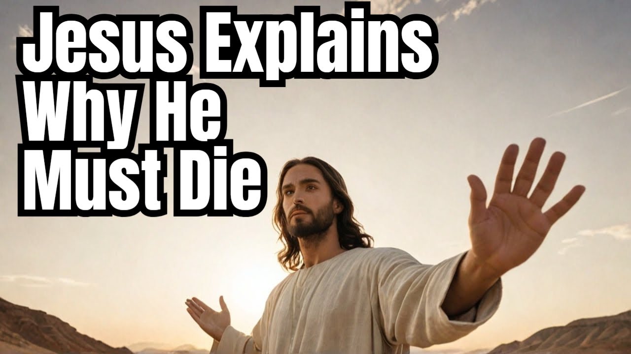 Jesus Explains Why He Must Die - YouTube