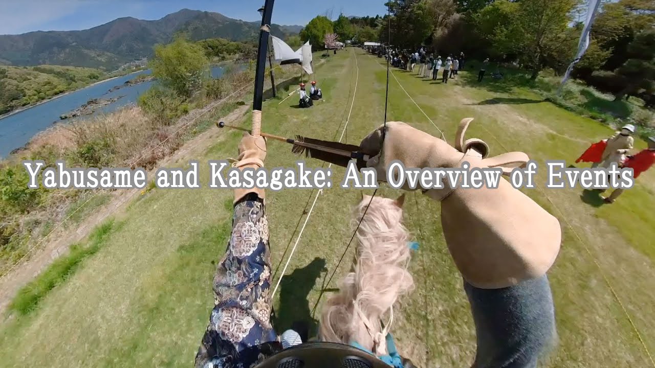 Yabusame and Kasagake: An Overview of Events - YouTube