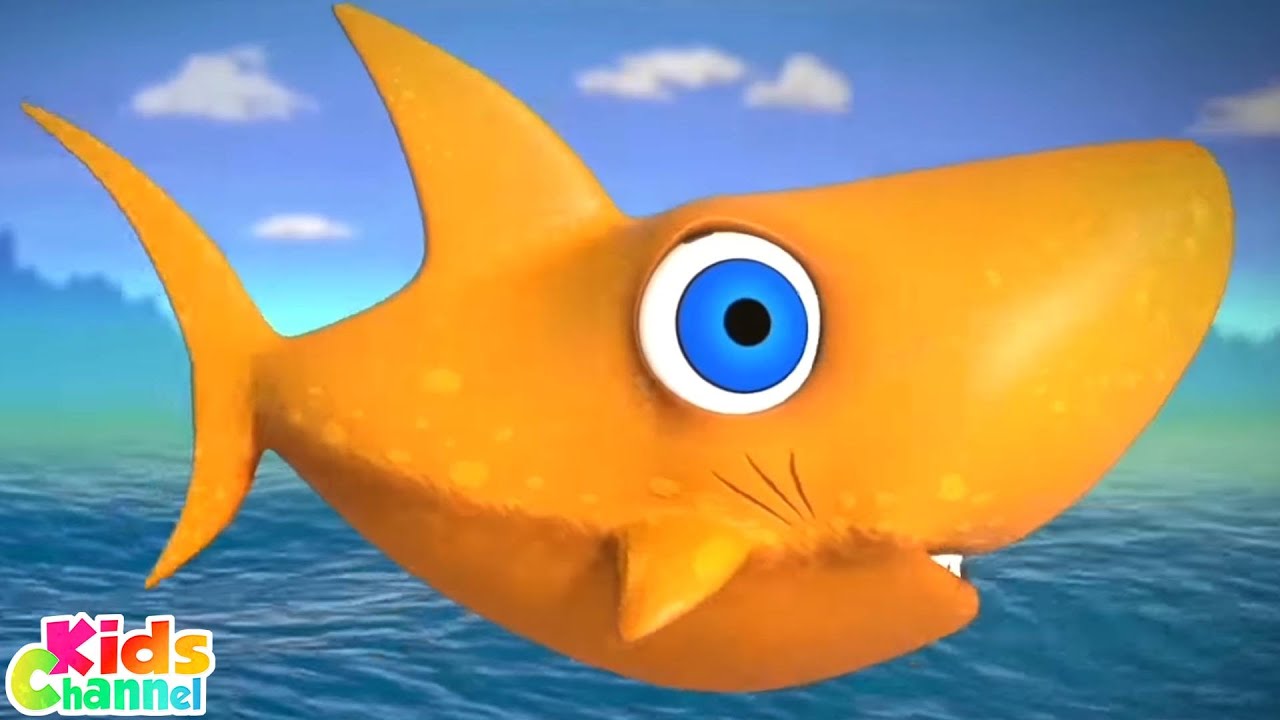 Scary Flying Shark Song + More Music And Rhymes for Children by Kids ...