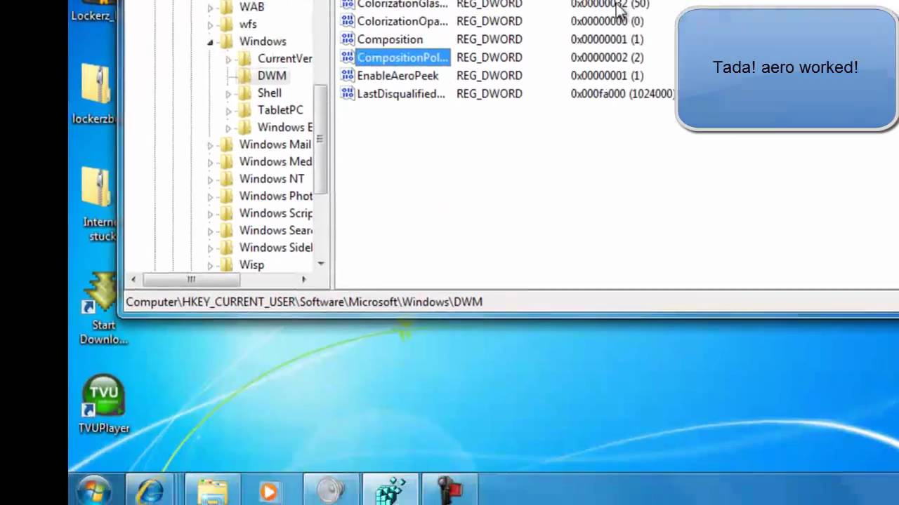 How to enable aero on windows 7 - YouTube