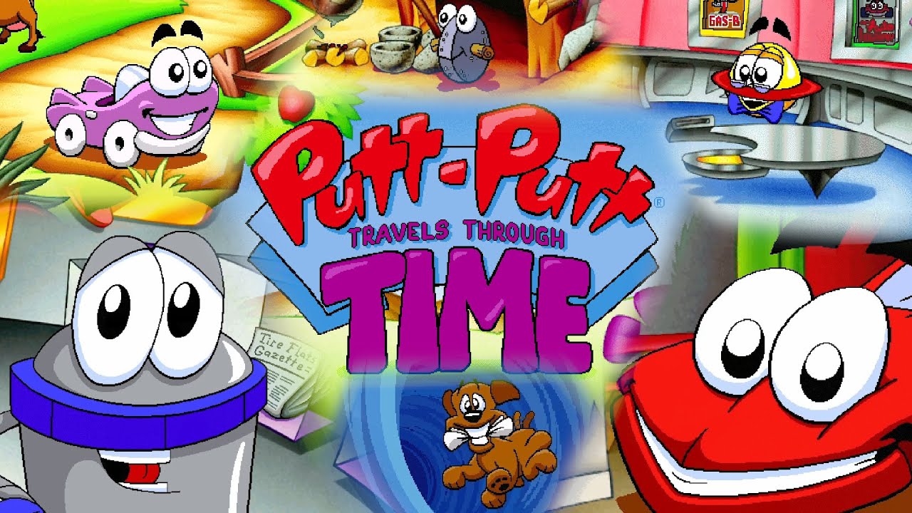 Putt-Putt Travels Through Time (Longplay) - YouTube