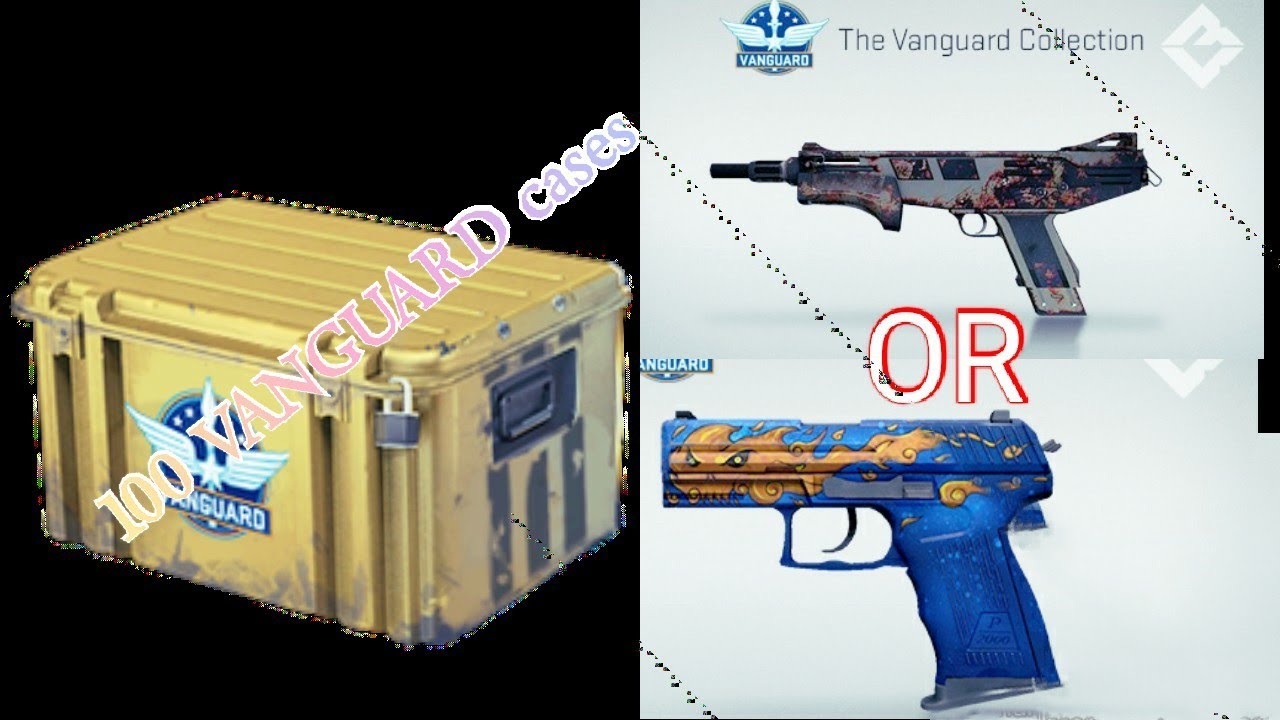 Открыл 100 VANGUARD кейсов/Opened 100 VANGUARD Cases - YouTube