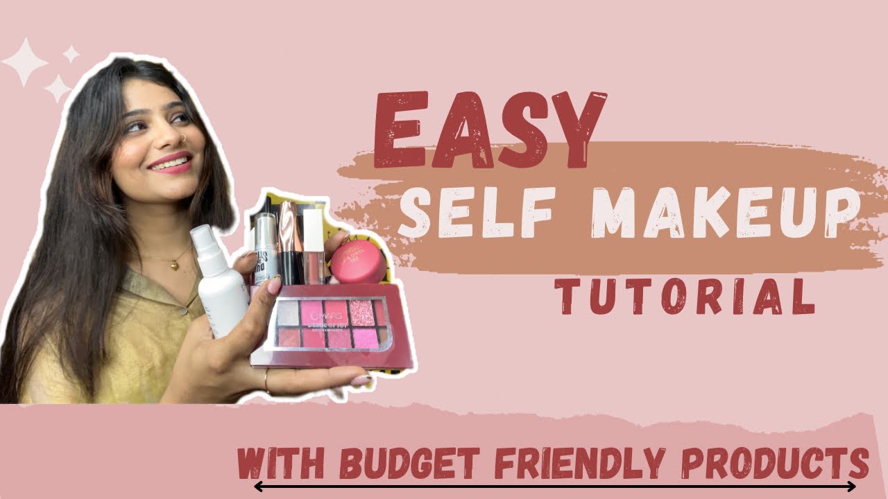EASY SELF MAKEUP TUTORIAL 💄| BUDGET FRIENDLY | AADYA REDDY - YouTube