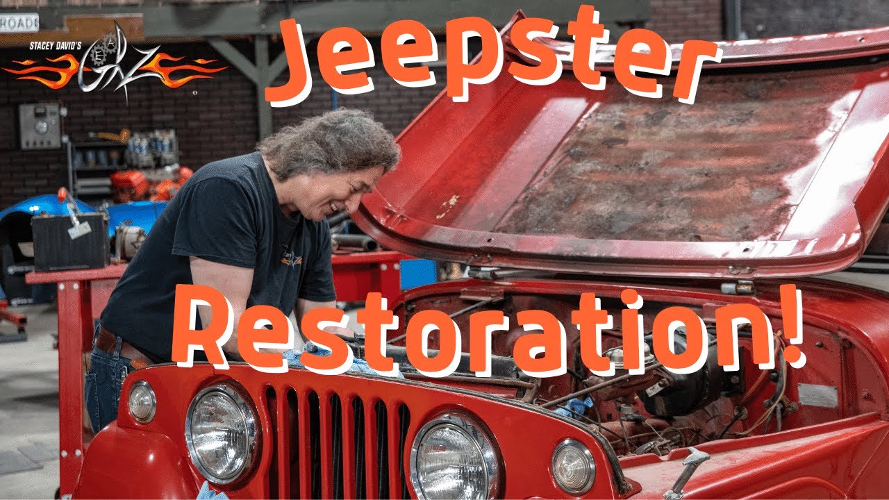 Jeepster Going Commando! Starting a Jeep Restoration - Stacey David's ...