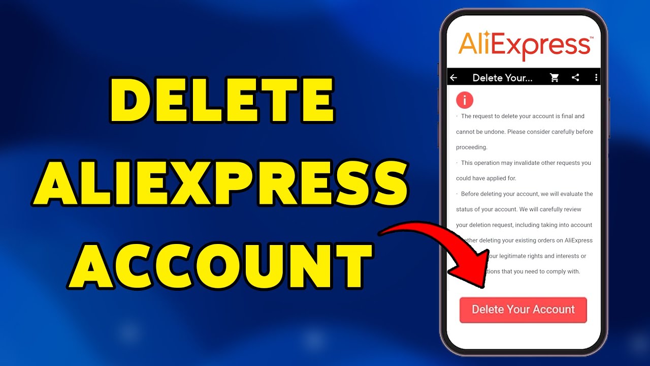 How To Delete AliExpress Account 2024 | Guide To Close Your AliExpress ...