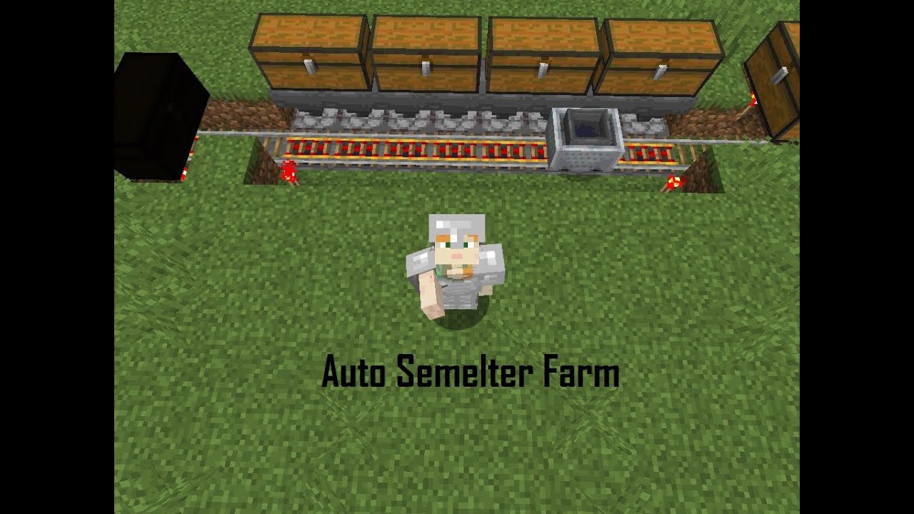 Auto Stone Smelter Farm - YouTube