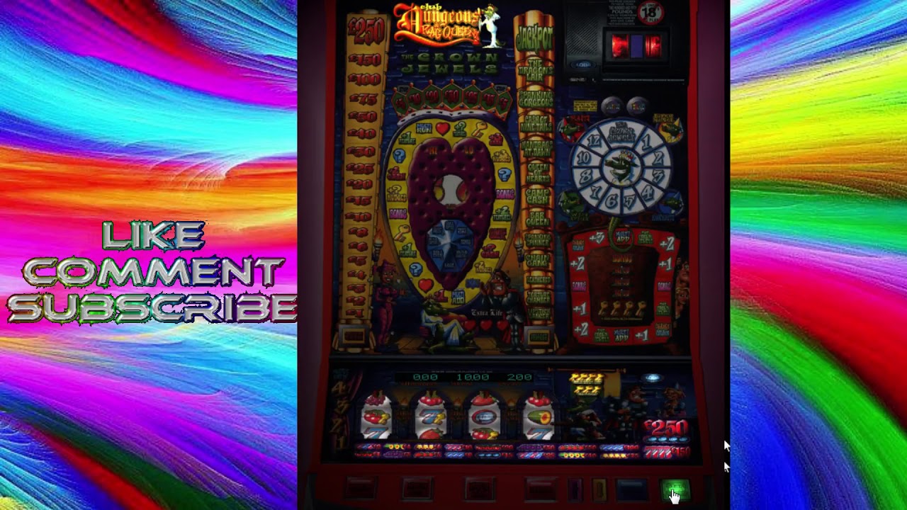 Club Dungeons & Drag Queens fruit machine - YouTube
