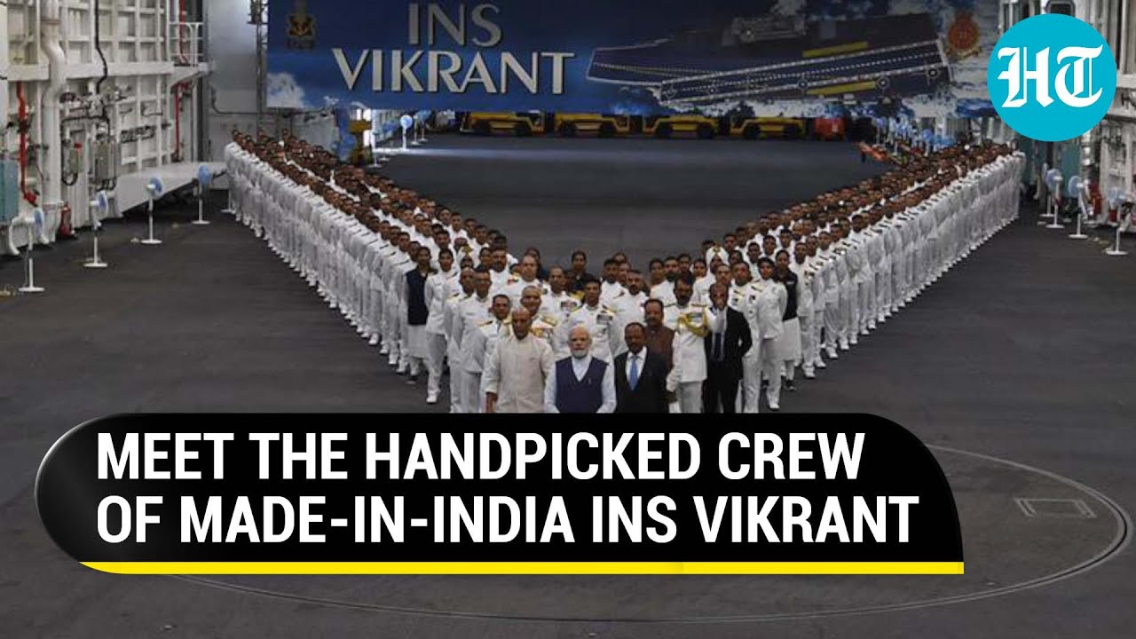 Indian Navy’s handpicked crew on INS Vikrant; PM Modi shares video of ...