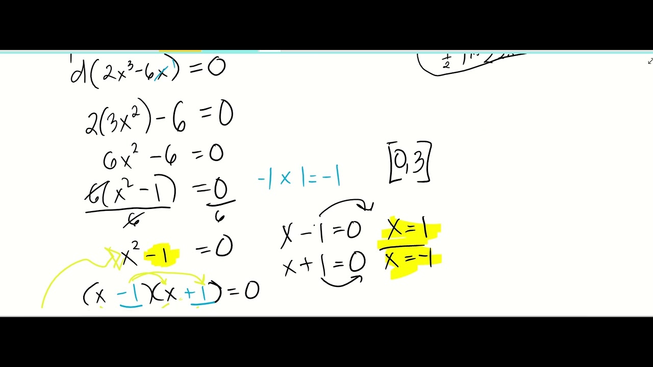 BASIC CALCULUS EXTREMA TUTORIAL BISAYA PART 1 - YouTube
