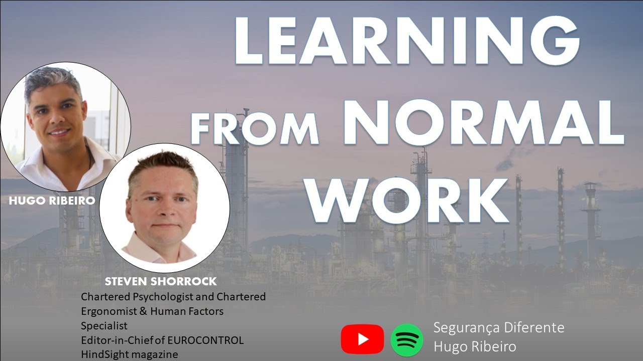 LEARNING FROM NORMAL WORK with Steven Shorrock. - YouTube