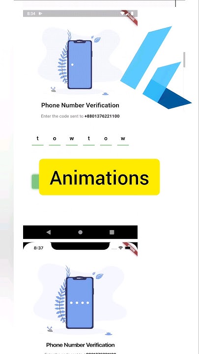 Beautiful Pin Code Fields in Flutter 💙 - YouTube