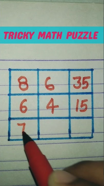 👉देखते है कितने लोग इस puzzle का answer बता पाते हैं 🤔 | Tricky math ...