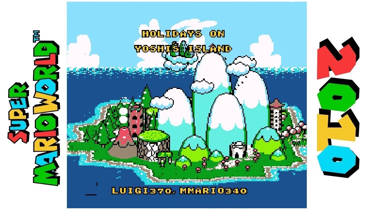Holidays on Yoshi's Island • Hack of Super Mario World - YouTube