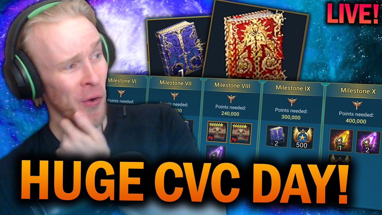 How to GET HUGE CVC REWARDS! BIG Champion Upgrades! - Raid Shadow ...