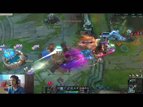 The herd of buffaloes munched grass in the garden leisurely - YouTube